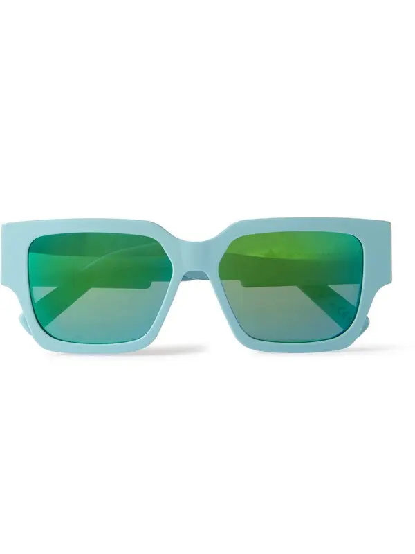 Dior Cd Su Square-frame Sunglasses - Blue