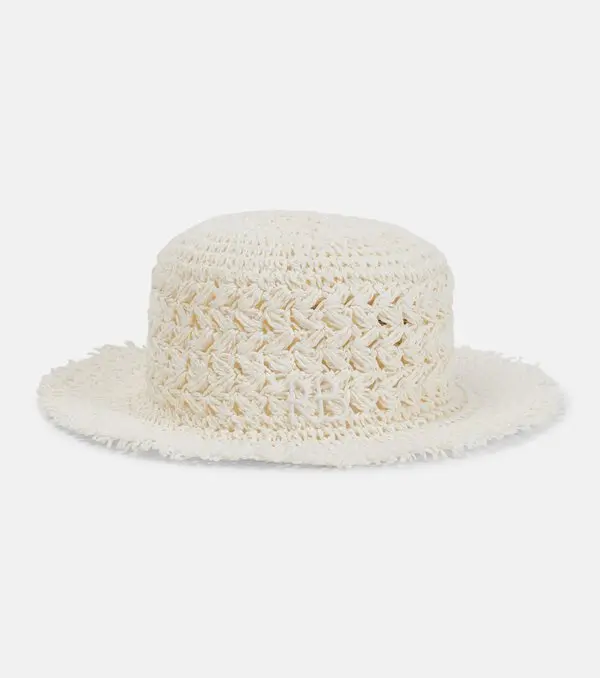 Ruslan Baginskiy Paper Straw Bucket Hat