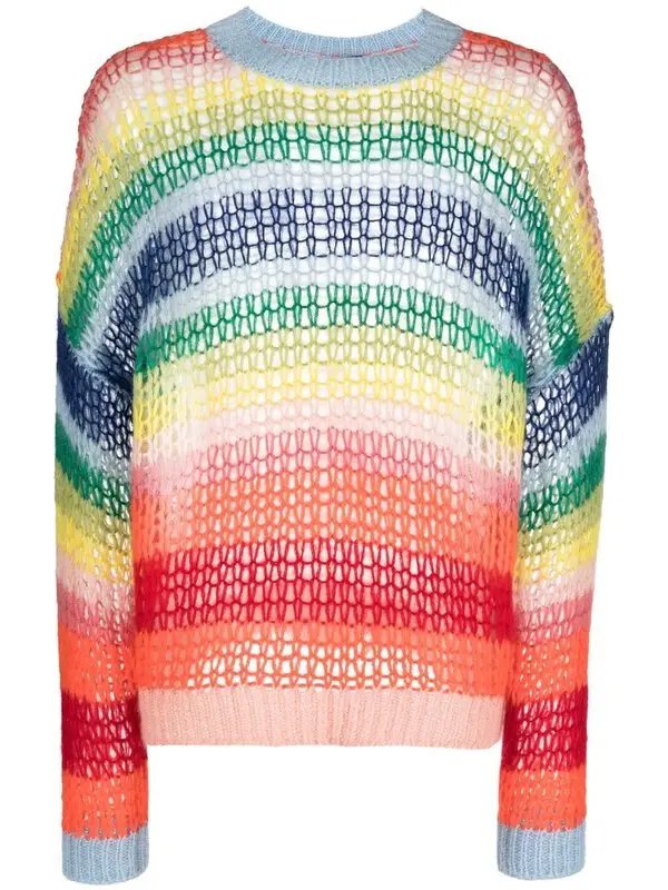 Dsquared2 Striped Crew-neck Jumper