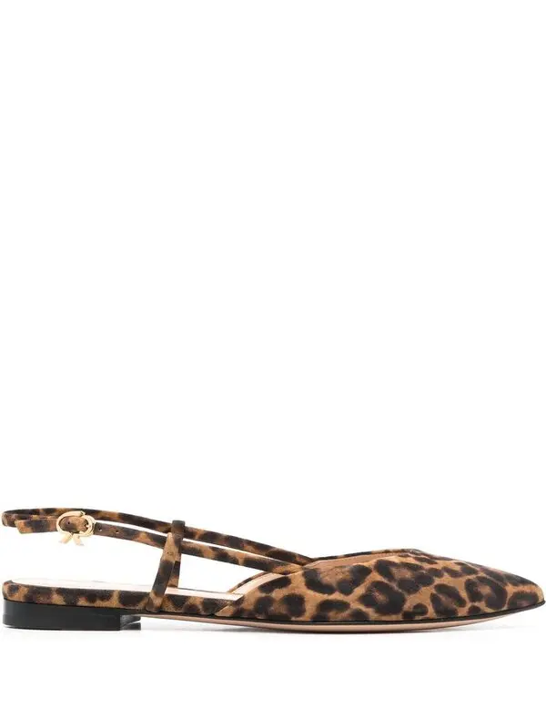 GIANVITO ROSSI Leopard-print Pumps