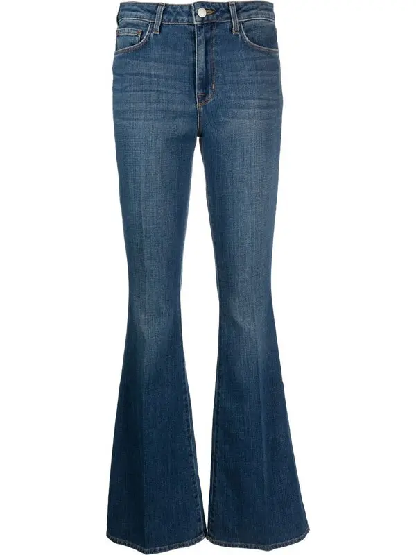 L'Agence Mid-rise Flared Jeans