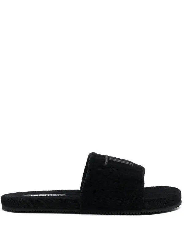 TOM FORD Logo-embroidered Mules