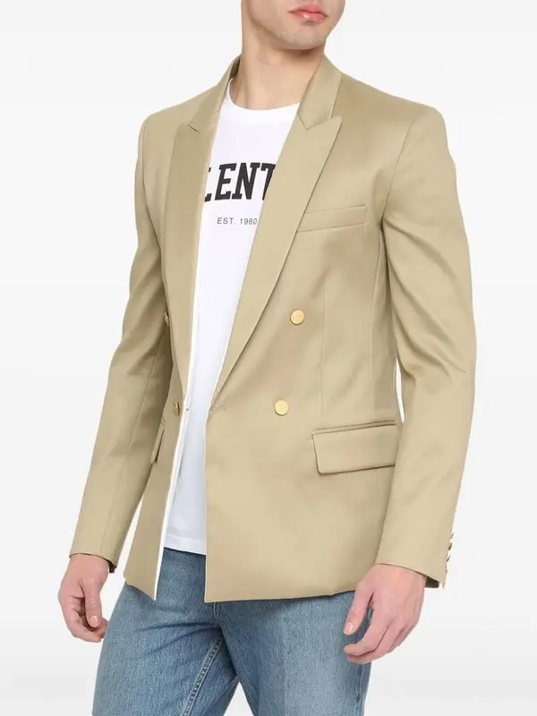 Valentino Garavani Peak-lapels Double-breasted Blazer - Neutrals