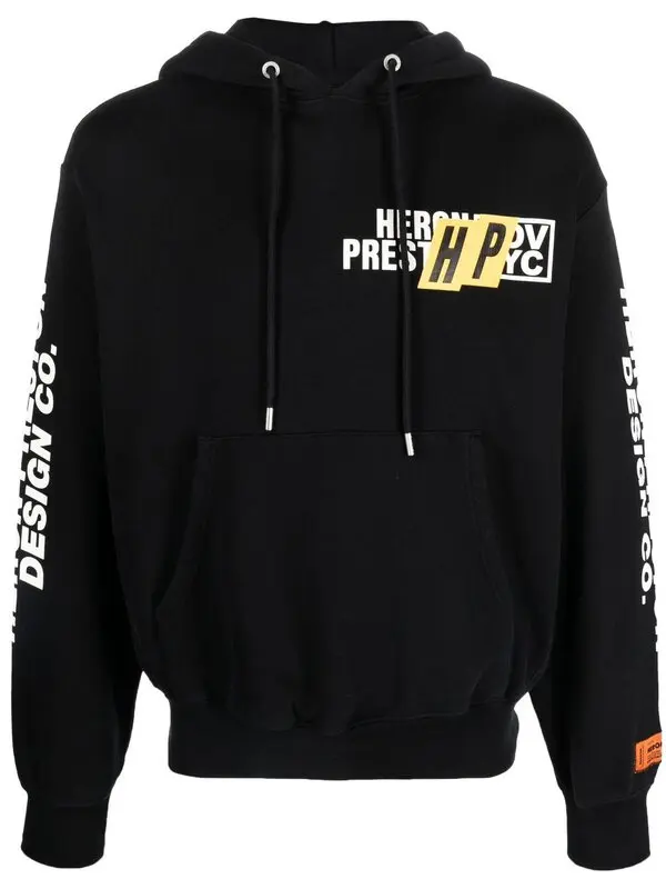 Heron Preston Logo-print Drawstring Hoodie