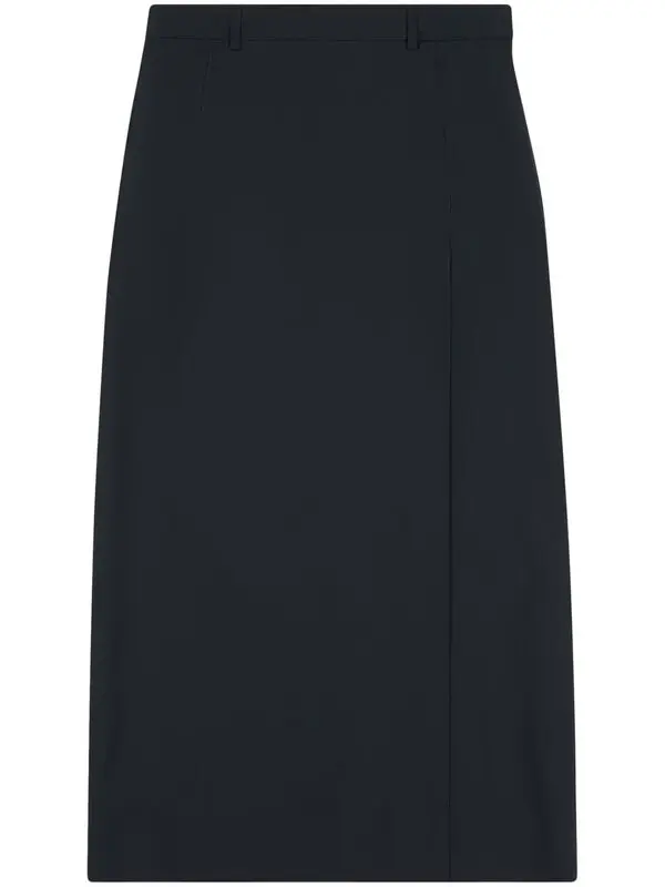 Balenciaga Slit Tailored Skirt
