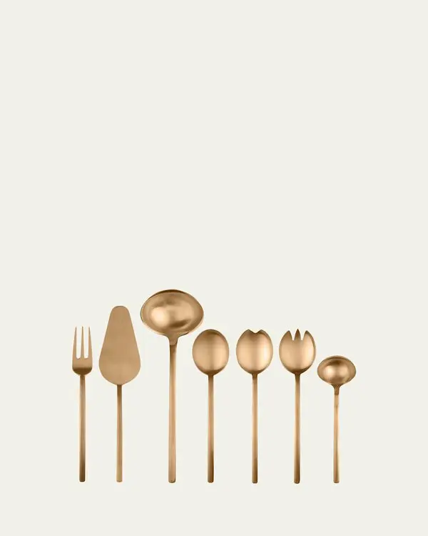 MEPRA Due Ice Oro 7-piece Full Serving Set - One-color