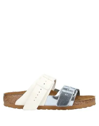 RICK OWENS X BIRKENSTOCK Leather Sandals - White