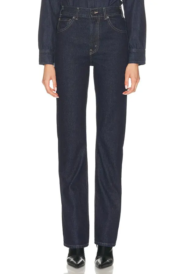 NILI LOTAN Joan Straight Leg - Indigo Rinse