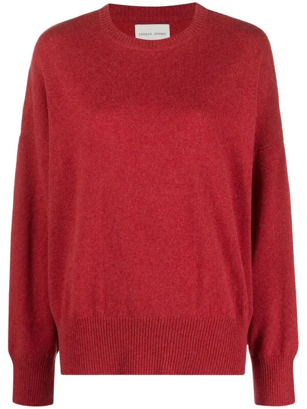 Loulou De Saison Anaa Cashmere Jumper - Red