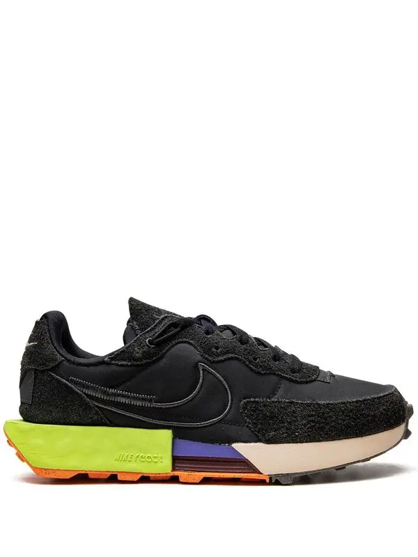 Nike Fontanka Waffle Sneakers - Black