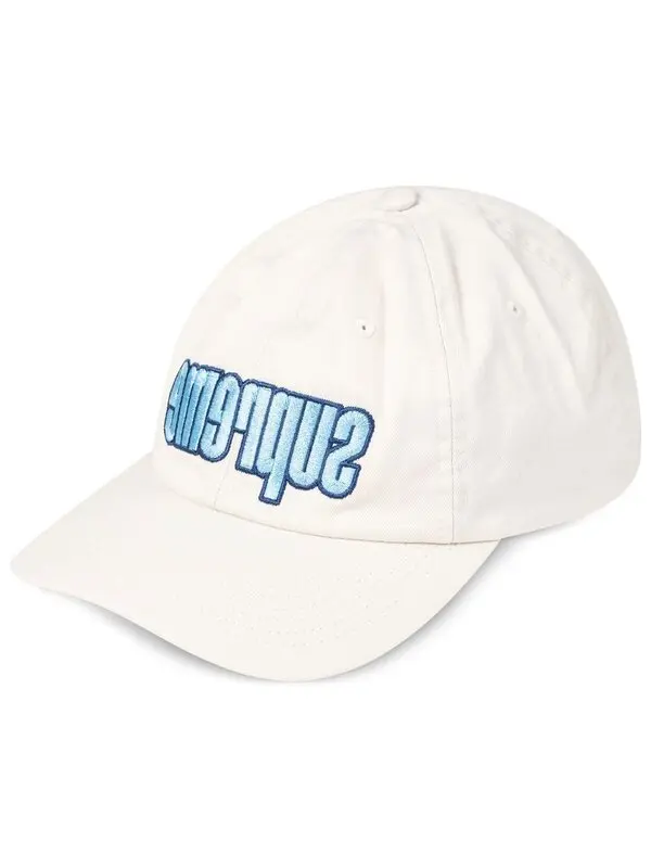 Supreme Reverse Logo 6-Panel ロイヤル 21aw Supreme Reverse Logo 6-Panel (FW21) - $48