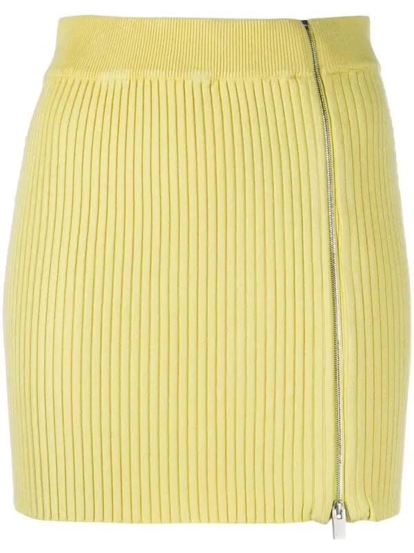 1017 Alyx 9sm Ribbed-knit Miniskirt