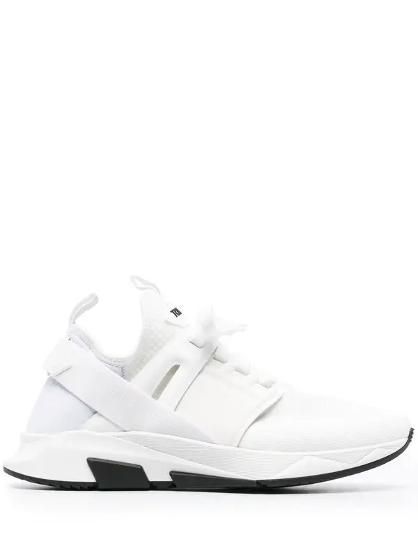TOM FORD Logo-patch Lace-up Sneakers
