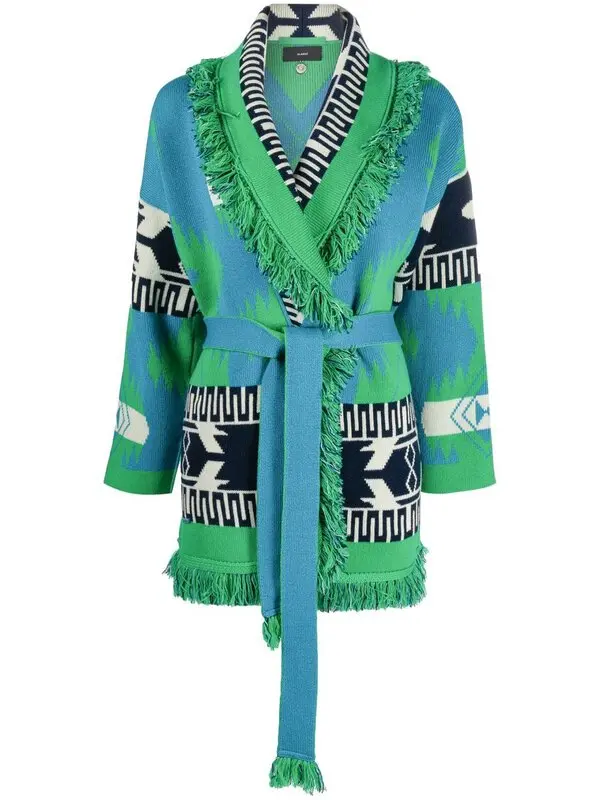Alanui Icon Jacquard Cardigan