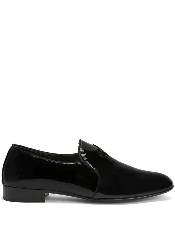 GIUSEPPE ZANOTTI Fergus High-shine Loafers