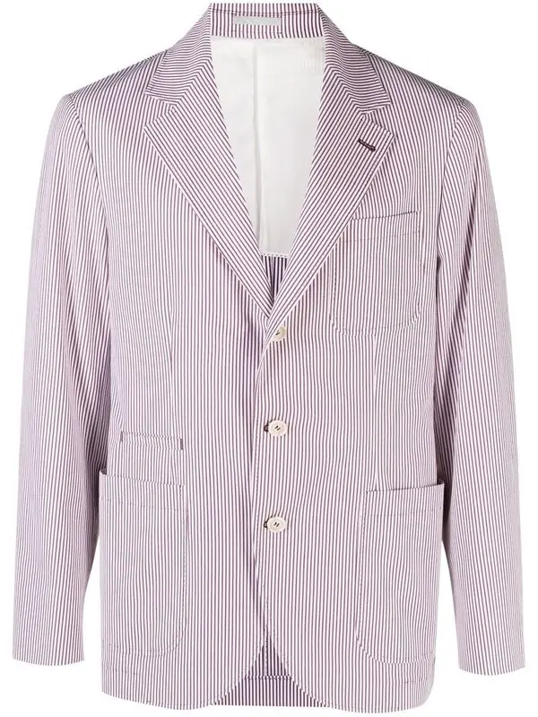 Brunello Cucinelli Single-breasted Tailored Blazer