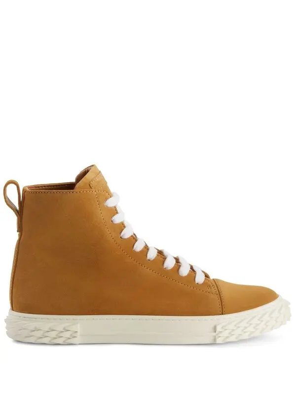 GIUSEPPE ZANOTTI Ecoblabber High-top Sneakers - Brown