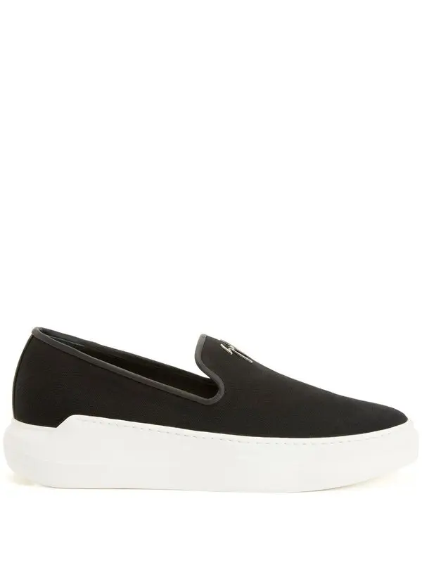 GIUSEPPE ZANOTTI Conley Logo-plaque Sneakers