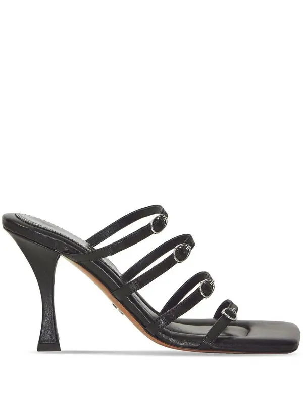 Proenza Schouler 90mm Square Toe Sandals - Black