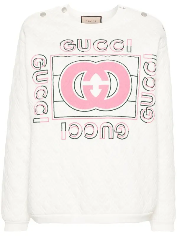 Gucci Interlocking G Quilted Sweatshirt