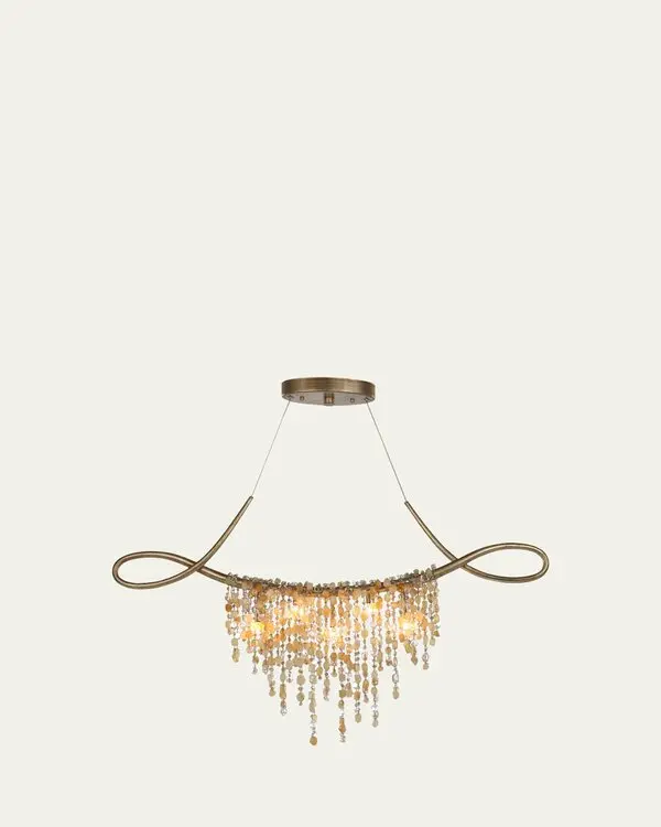 Studio M Cradle 5-light Linear Chandelier
