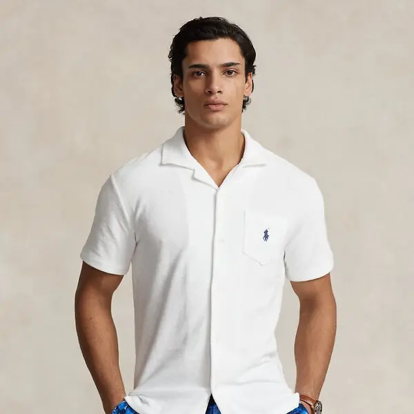 Ralph Lauren Terry Camp Shirt - White