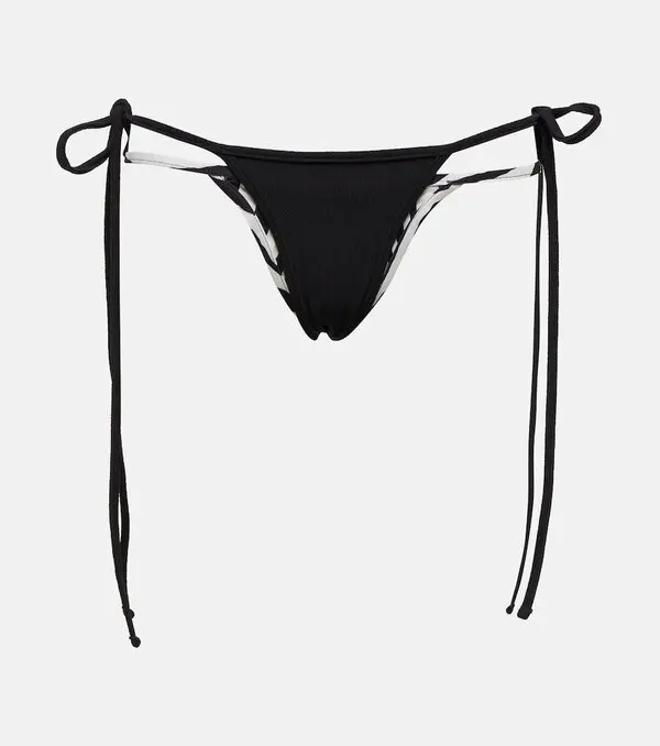 SAME Double Layer Bikini Bottoms - Multicoloured