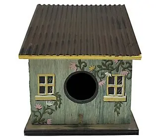 SANTA'S WORKSHOP Inc. 6'h Potting Shed Birdhou Se
