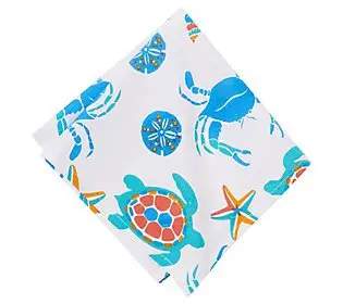 VALERIE PARR HILL Caraway Coral Napkin Set Of 6 Valerie