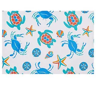 VALERIE PARR HILL Caraway Coral Placemat, Set Of 6 Valerie