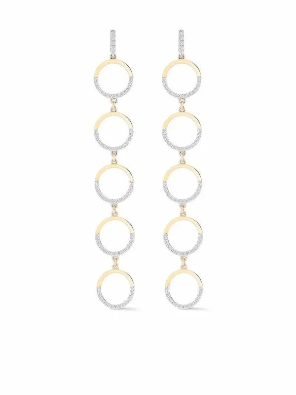 Mateo 14kt Yellow Diamond Single Earring