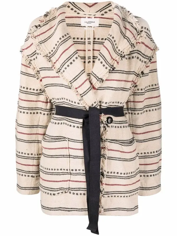 MARANT ETOILE Josialo Embroidered Coat