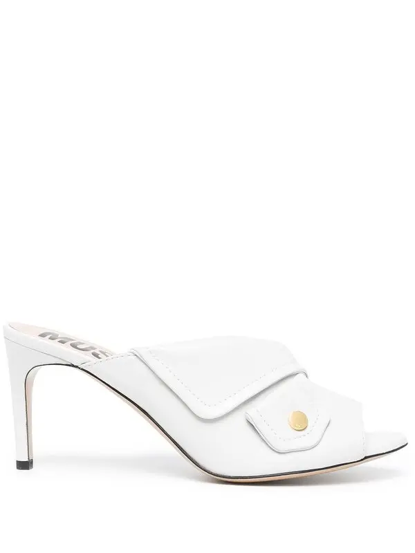 Moschino Open-toe Leather Sandals