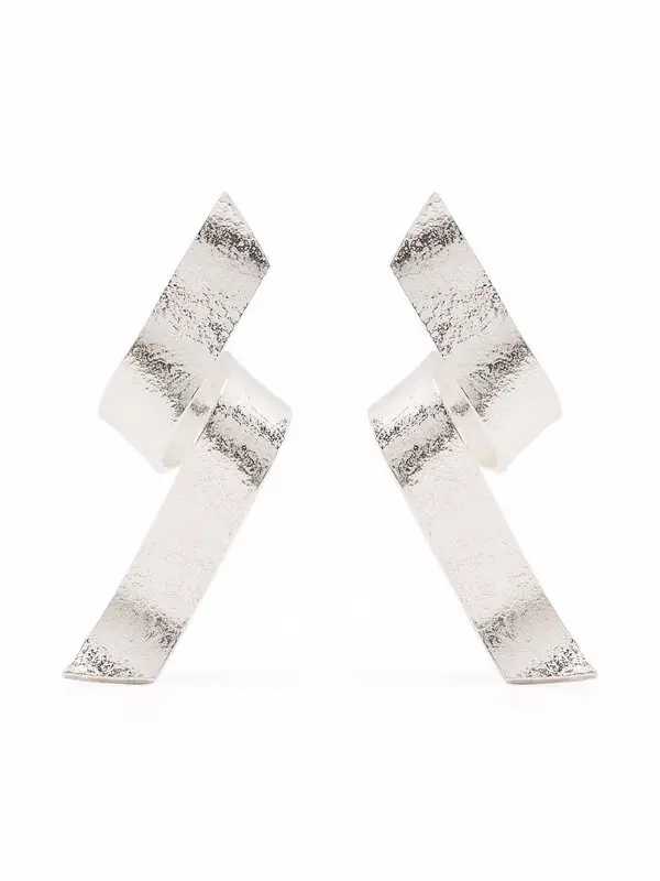 WOUTERS & HENDRIX Swirl Twisted Earrings