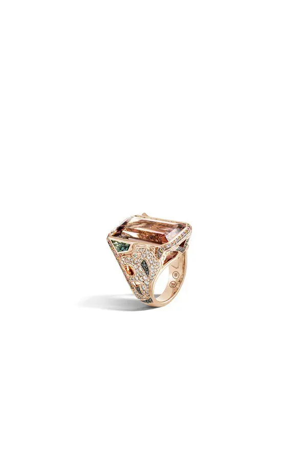 John Hardy Macan Jamal Ring - Blue | Editorialist
