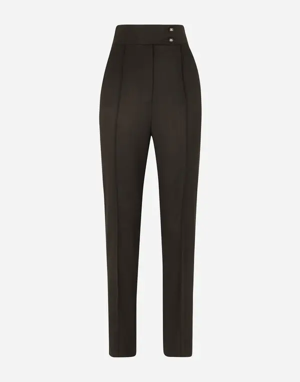 Dolce & Gabbana Wool Poplin Pants