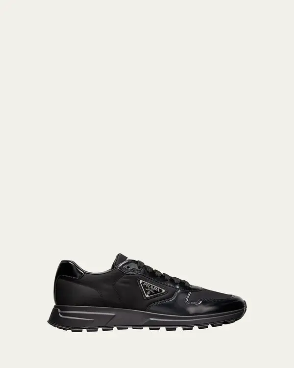 Prada Prax Low-top Sneakers - Black