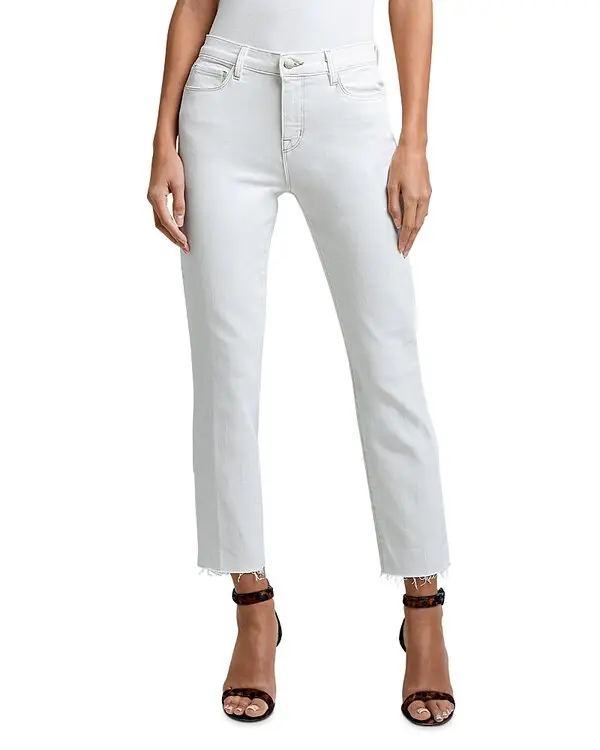 L'Agence Sada High-rise Crop Slim Jeans