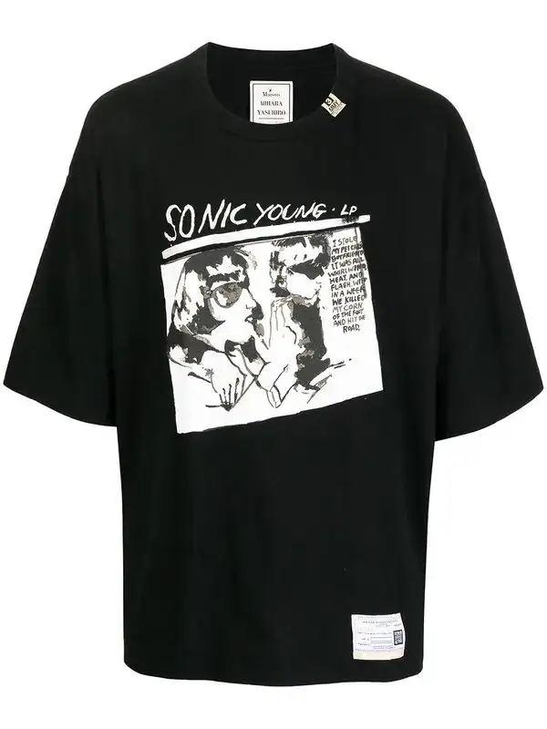 ミュージシャン 94's SONIC YOUTH T-shirt Sonic Youth band t-shirt indie rock - vintage 90s retro music- goo