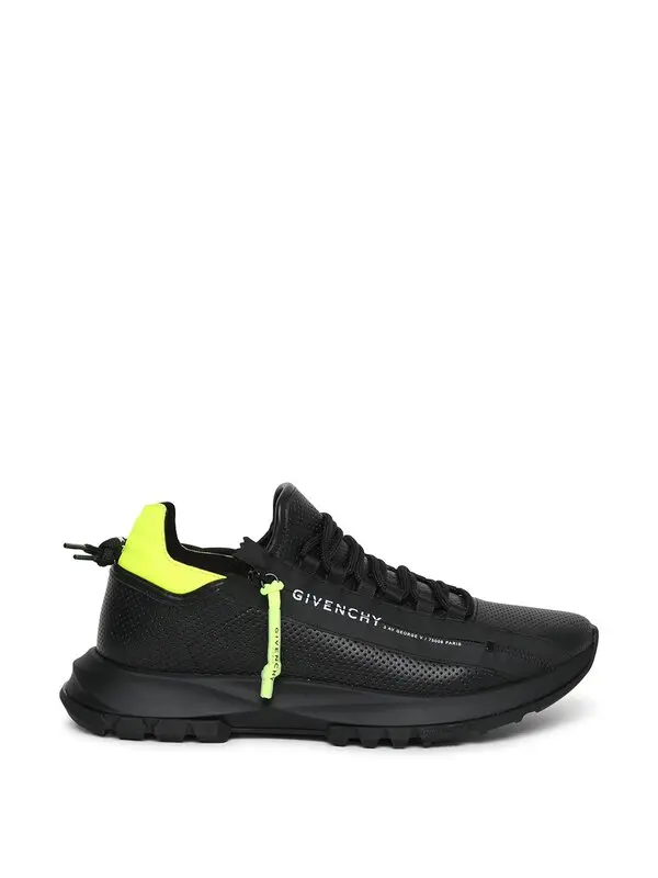 Givenchy Spectre Low-top Zip Runner - Black And Yellow | Editorialist