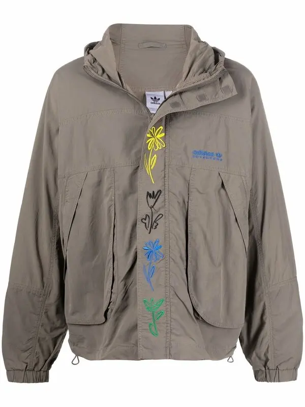 Adidas X Sean Wotherspoon Washed Anorak Neutrals Editorialist