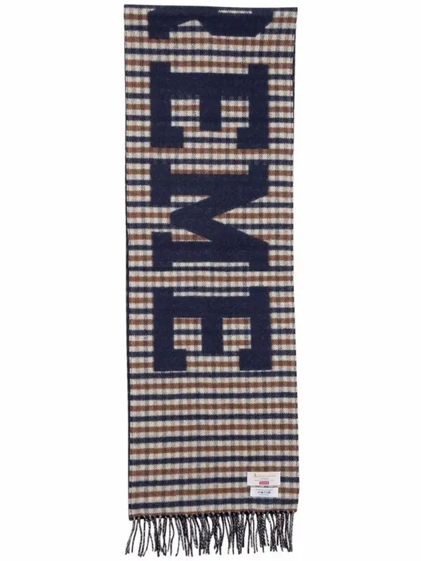 supreme × aquascutum Club Check Scarf Supreme Aquascutum Club Check Scarf Brown OS F/W 16 | eBay