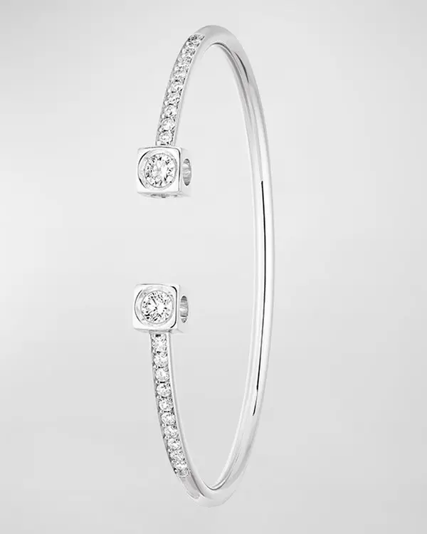 DINH VAN Le Cube And White Gold Cuff