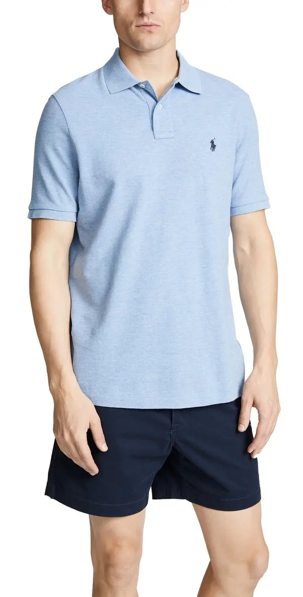 Ralph Lauren New Classic Fit Polo Shirt - Jamaica Heather
