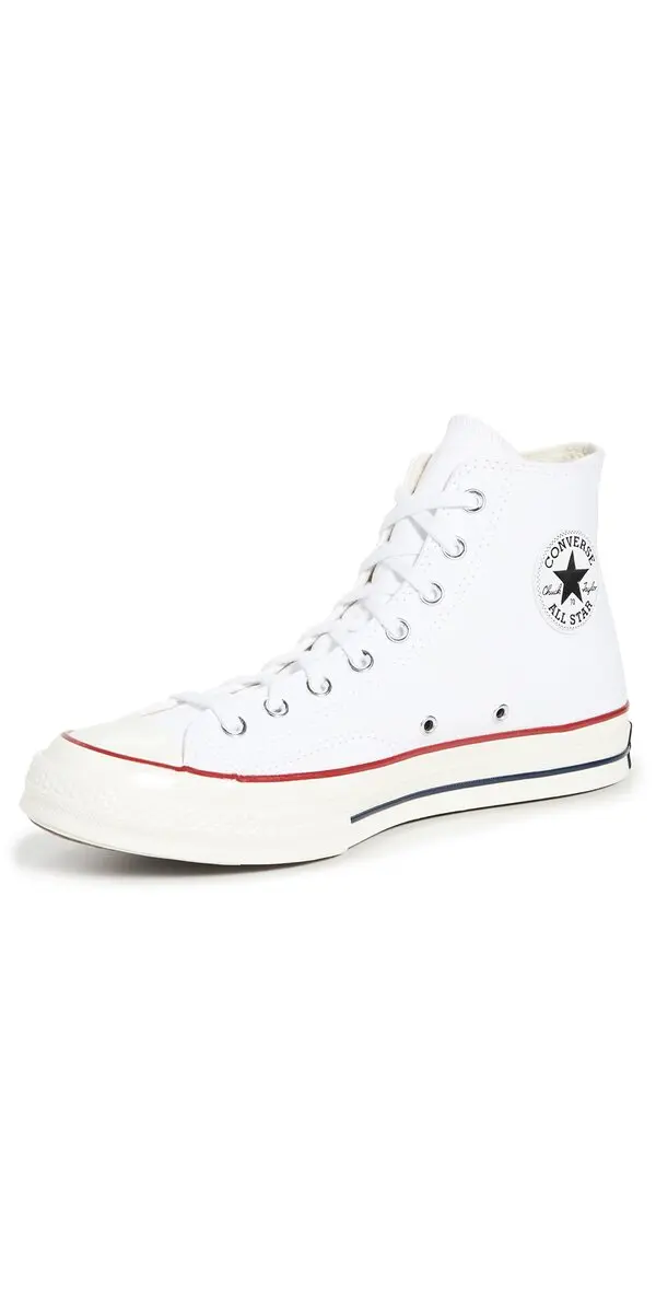 CONVERSE Chuck Taylor '70s High Top Sneakers - White/garnet/egret