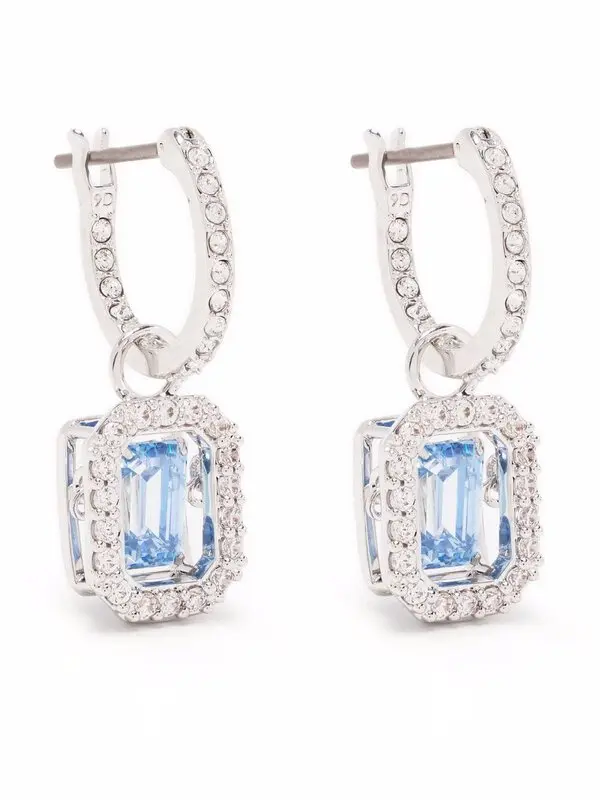 SWAROVSKI Una Drop Earring - Silver