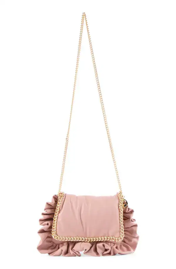 Rosantica Panino Leather Shoulder Bag In Pink - 60% Off | Editorialist