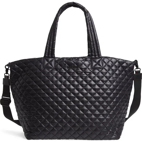Mz Wallace Deluxe Large Metro Tote - Black