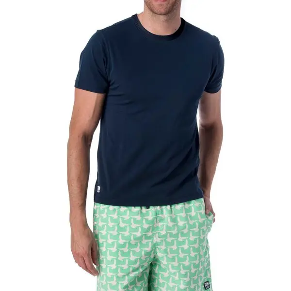 TOM & TEDDY Rashguard Tee - Deep Blue