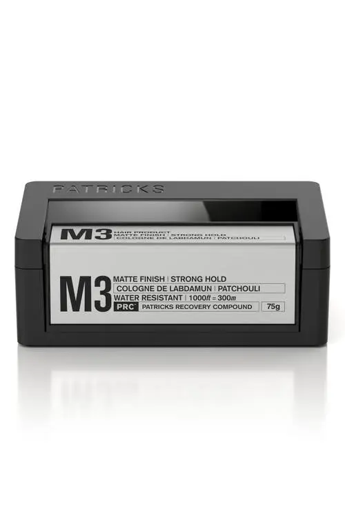 PATRICKS M3 Matte Finish Strong Hold Pomade